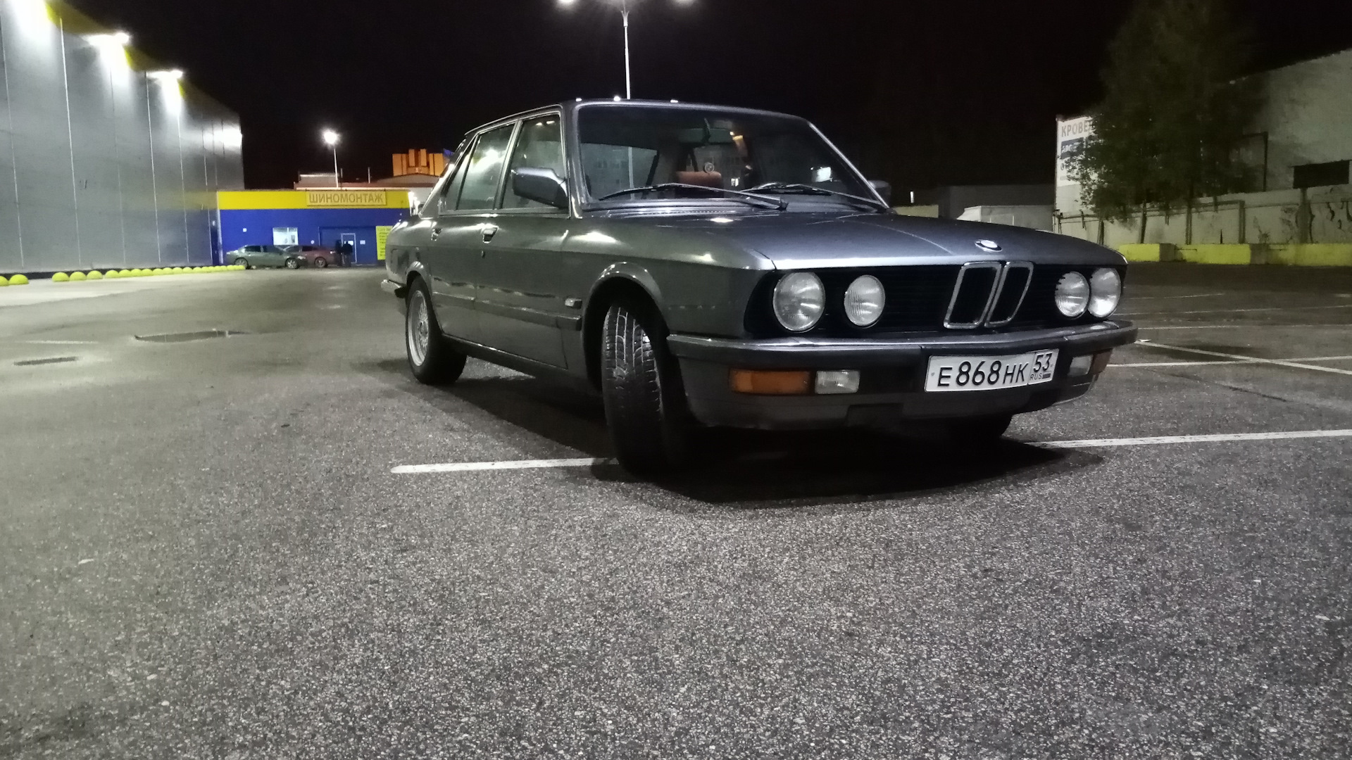 BMW 5 series (E28) 1.8 бензиновый 1986 | 518i DELPHIN METALLIC на DRIVE2