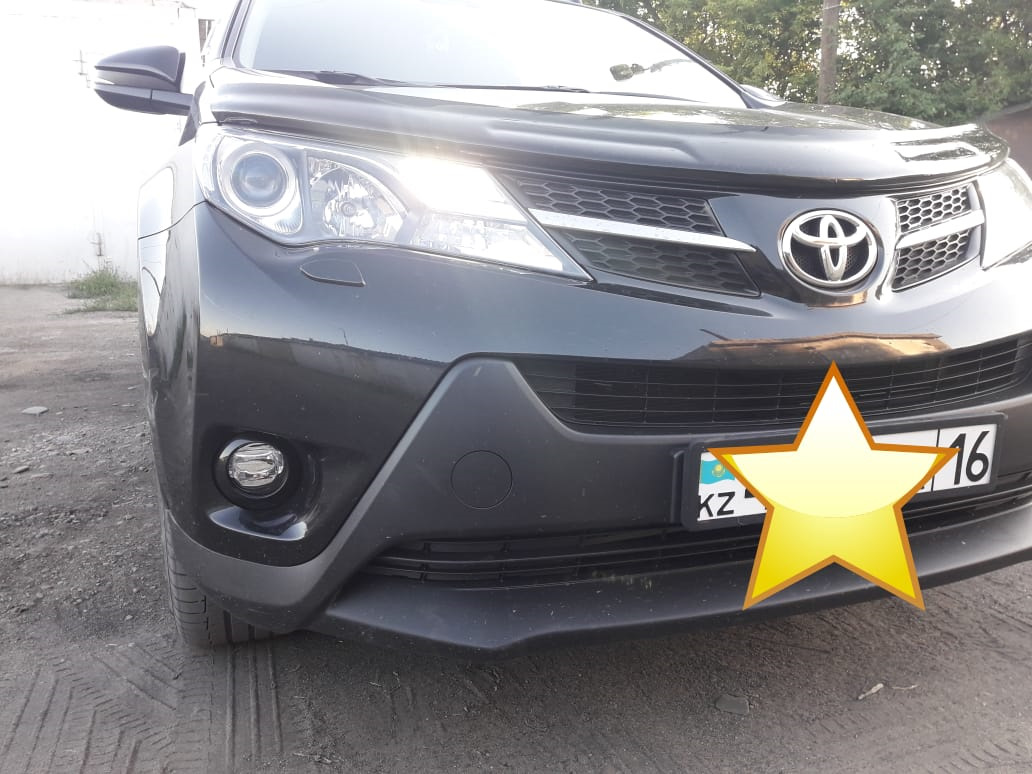 Led туманки — Toyota RAV4 (IV), 2 л, 2013 года | тюнинг | DRIVE2