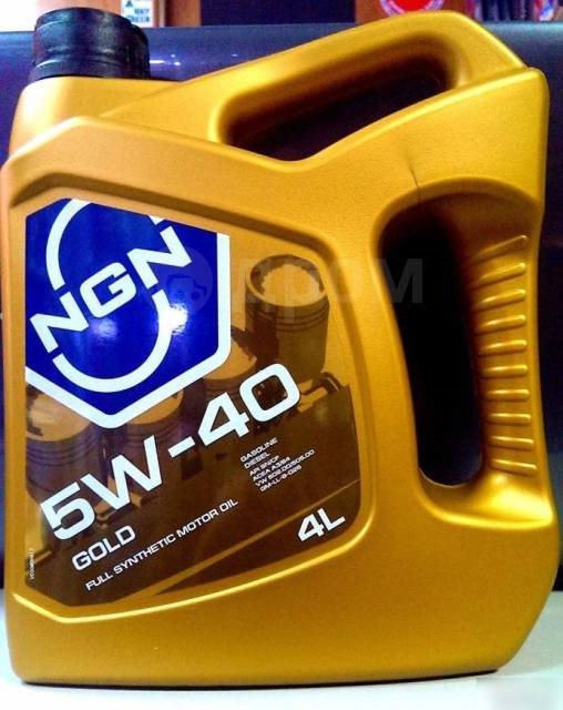 Моторное масло NGN Gold 5w40 для 1,4 САХА — Volkswagen Jetta V, 1,4 л ...