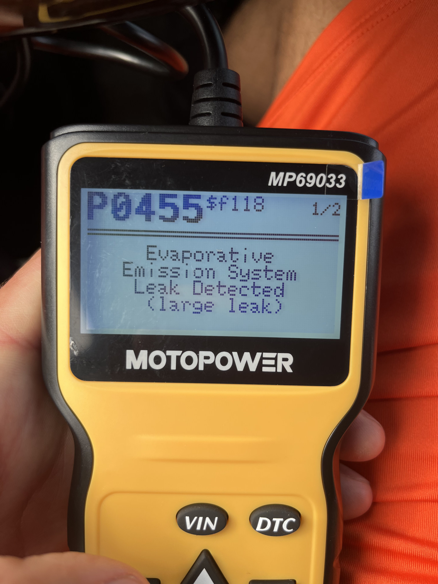 P 0455 check — Volvo XC90 (1G), 3,2 л, 2007 года | поломка | DRIVE2