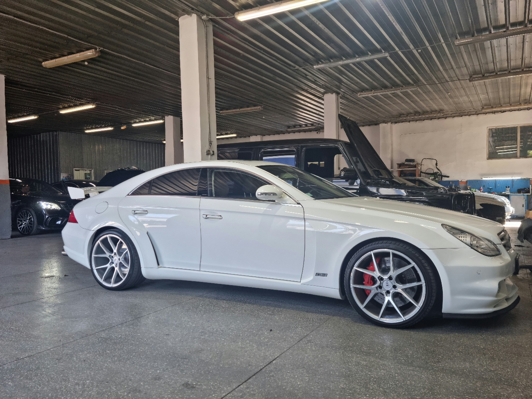 Обкатка Savini — Mercedes-Benz CLS 55 AMG (C219), 5,4 л, 2006 года | колёсные диски | DRIVE2