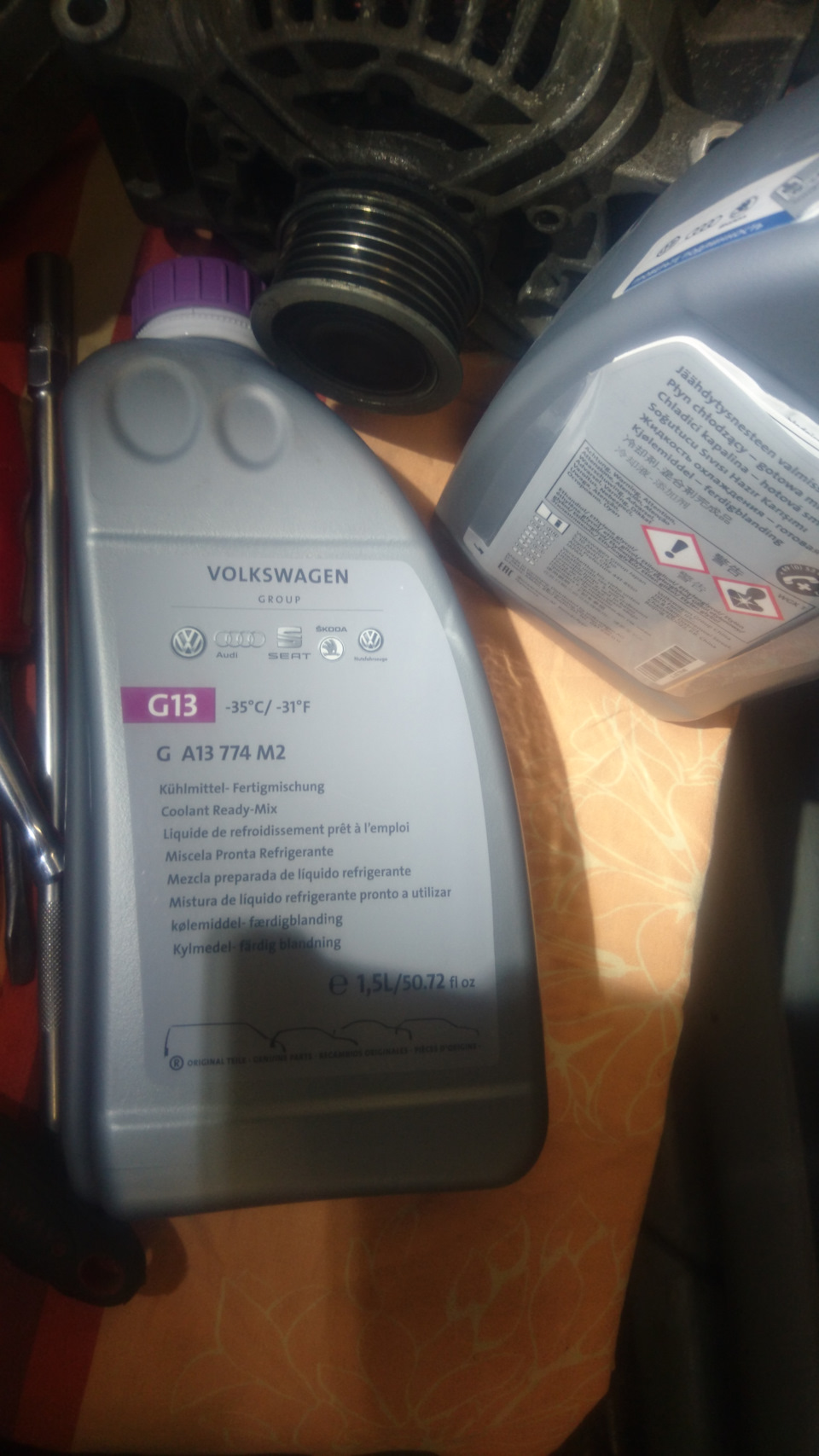 GA13774M2 Готовая смесь антифриз VAG | Запчасти на DRIVE2