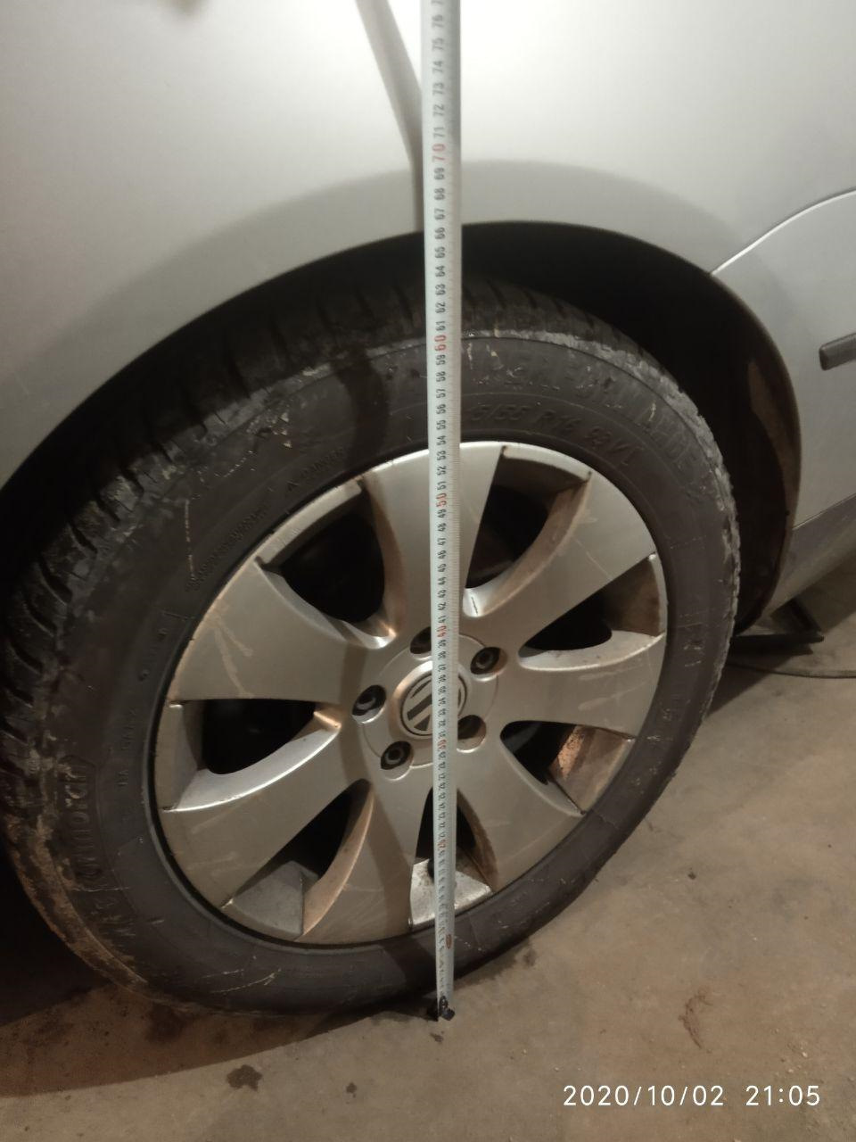 замена задних пружин VAG 3C0 511 115 AD на SACHS 994 369 — Volkswagen ...