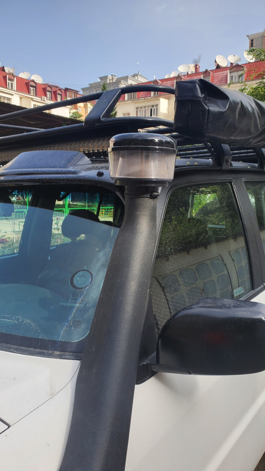 Насадка на шноркель циклон — Nissan Patrol (Y61), 4,2 л, 2008 года ...