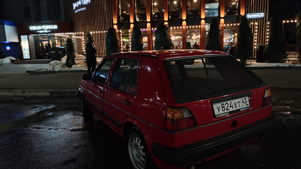 Volkswagen Golf Mk2 1.6 бензиновый 1989 | Galena Rattler на DRIVE2