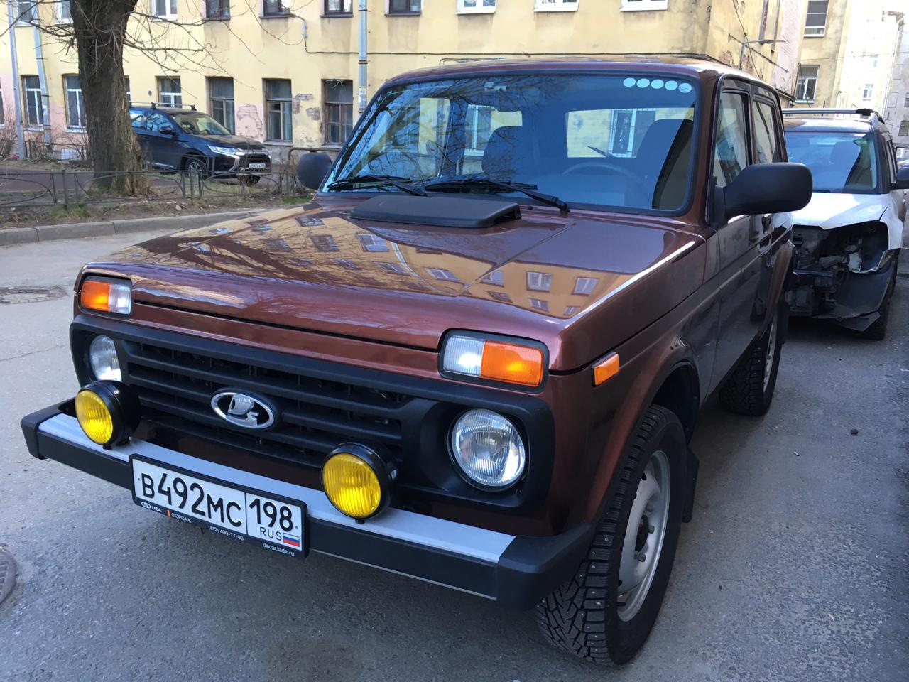 28. Продолжение п.26 — ПТФ ФГ-119 (установка) — Lada 4x4 3D, 1,7 л, 2018 года | аксессуары | DRIVE2