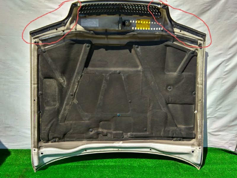 Куплю уплотнитель капота — Toyota Chaser (100), 2,5 л, 1997 года ...