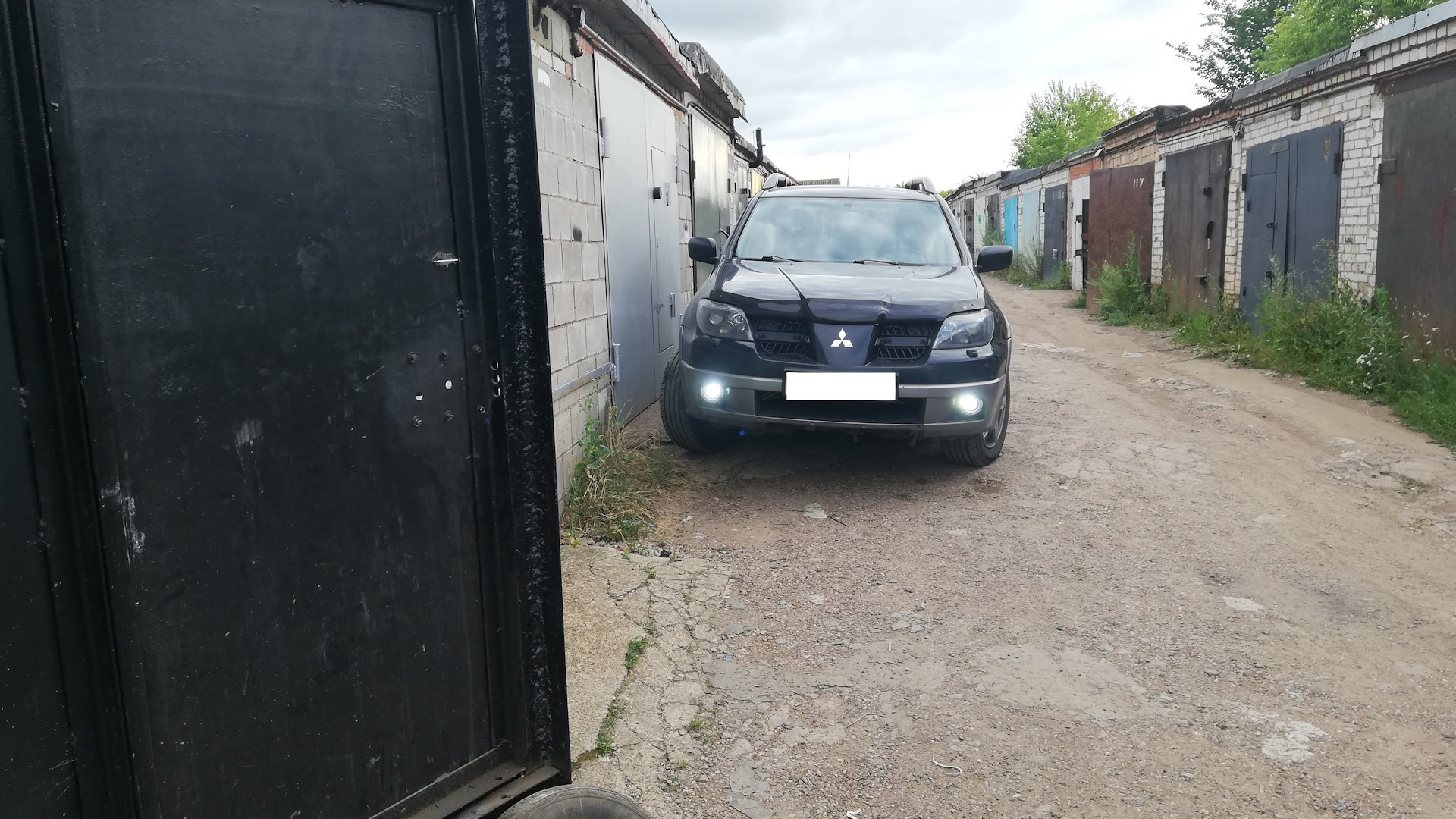 Кольцо приемной трубы — Mitsubishi Lancer X, 1,5 л, 2008 года ...