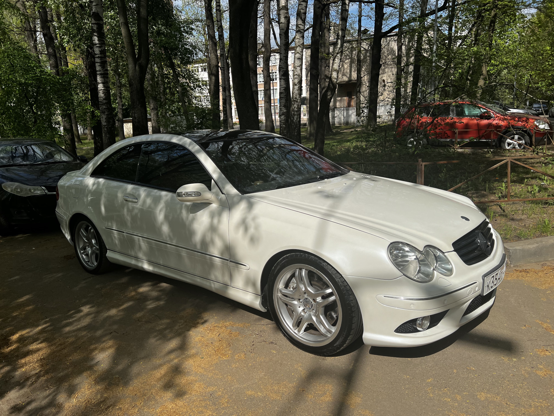 Вторая молодость 55-го — Mercedes-Benz CLK 55 AMG (W209), 5,4 л, 2003 года | наблюдение | DRIVE2