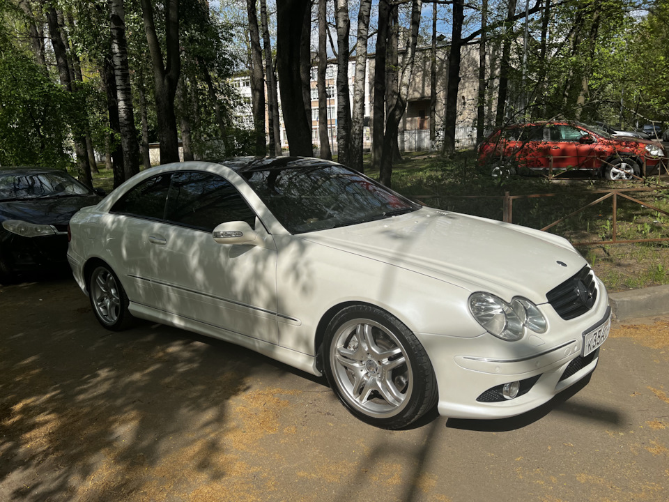 Вторая молодость 55-го — Mercedes-Benz CLK 55 AMG (W209), 5,4 л, 2003 ...