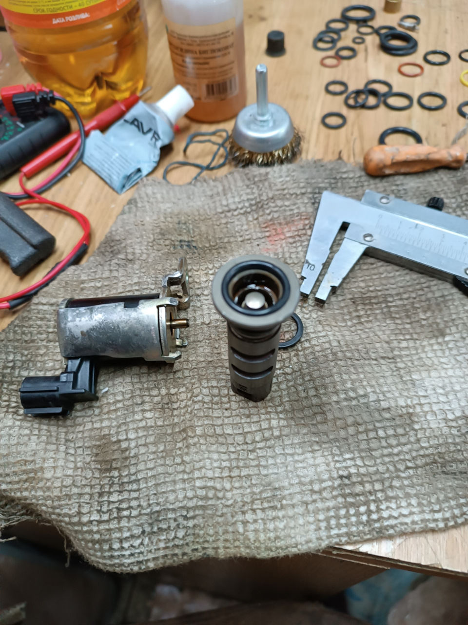 Замена МСК 2az-fe, масла, ремонт клапана vvt-i. — Toyota Harrier (1G ...