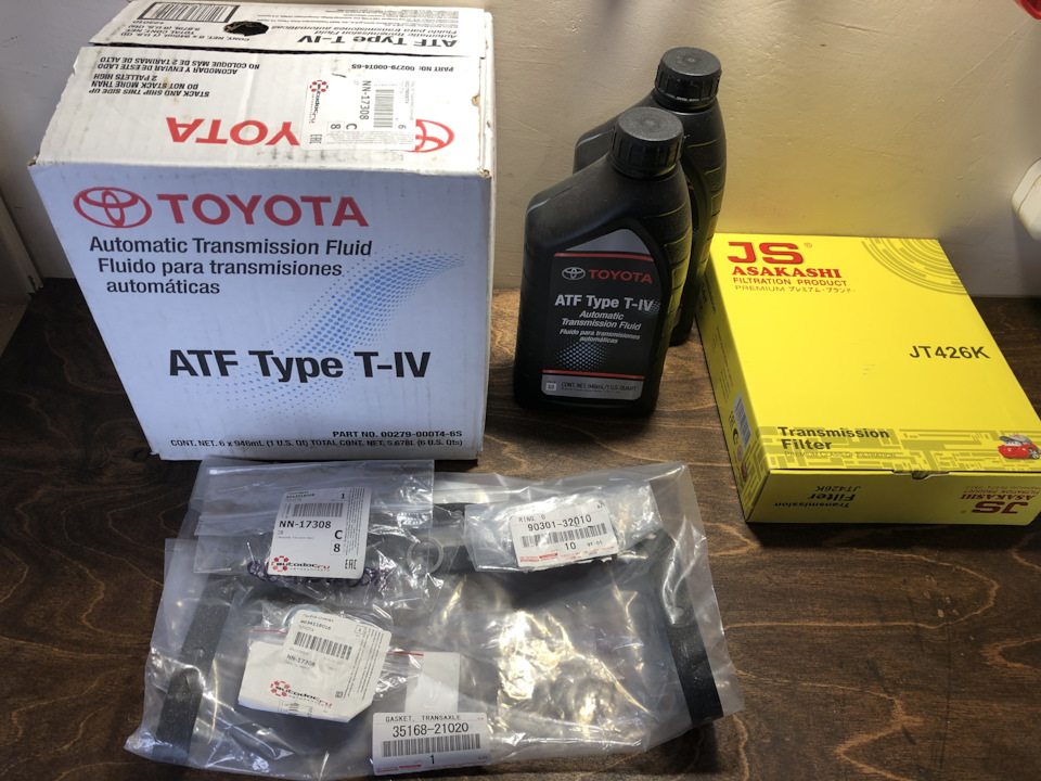 Замена atf в АКПП — Toyota Avensis II, 2 л, 2006 года | визит на сервис ...