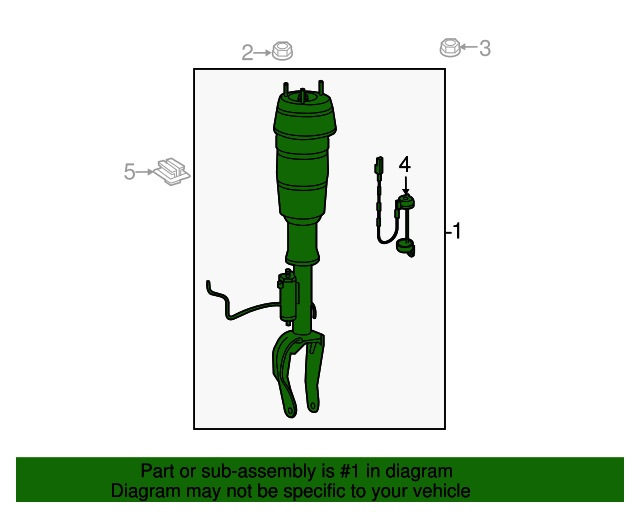 A1663207113 Стойка подвески пневматич. Mercedes | Запчасти на DRIVE2