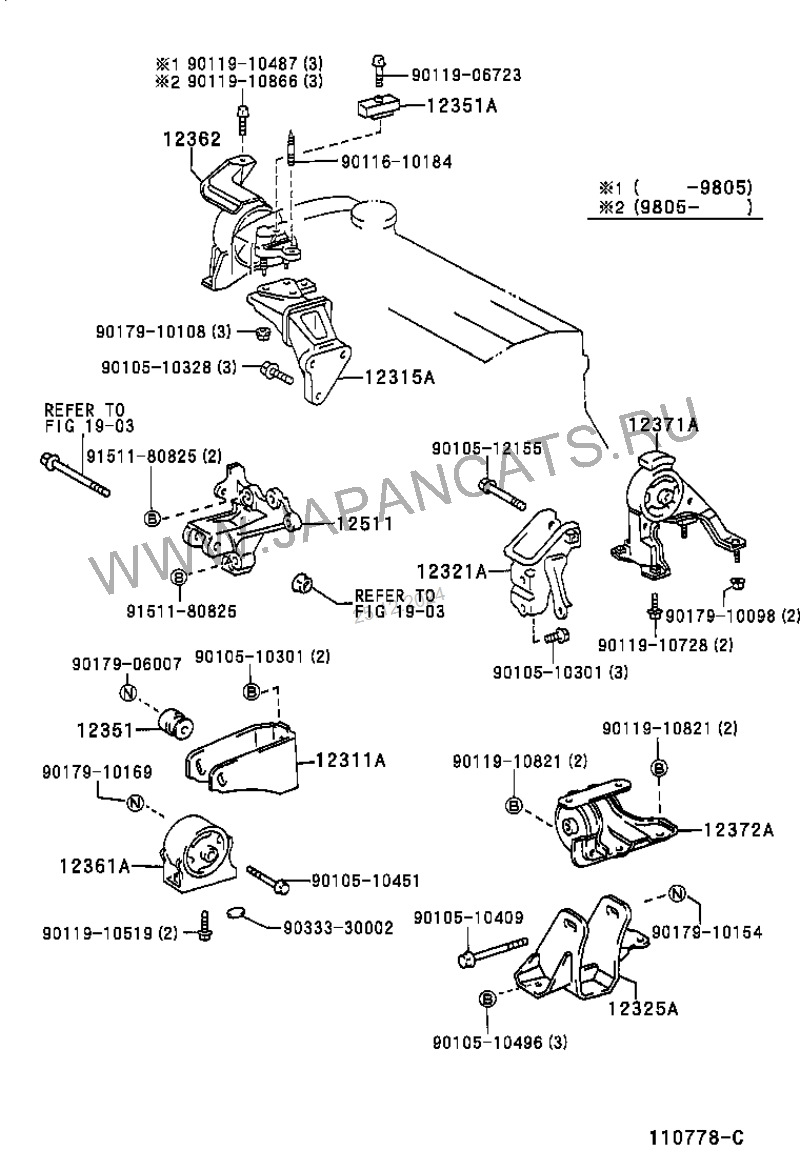 Вибрация не уходит, но её надо победить — Toyota Caldina (210), 1,8 л ...