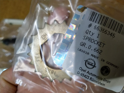 55355345 Звездочка GM | Запчасти на DRIVE2