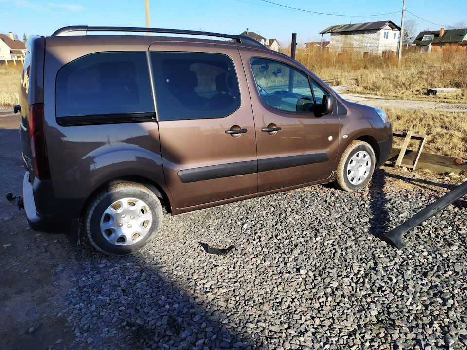 Восстановление накладки порога ч2. — Peugeot Partner Tepee, 1,6 л, 2014 ...