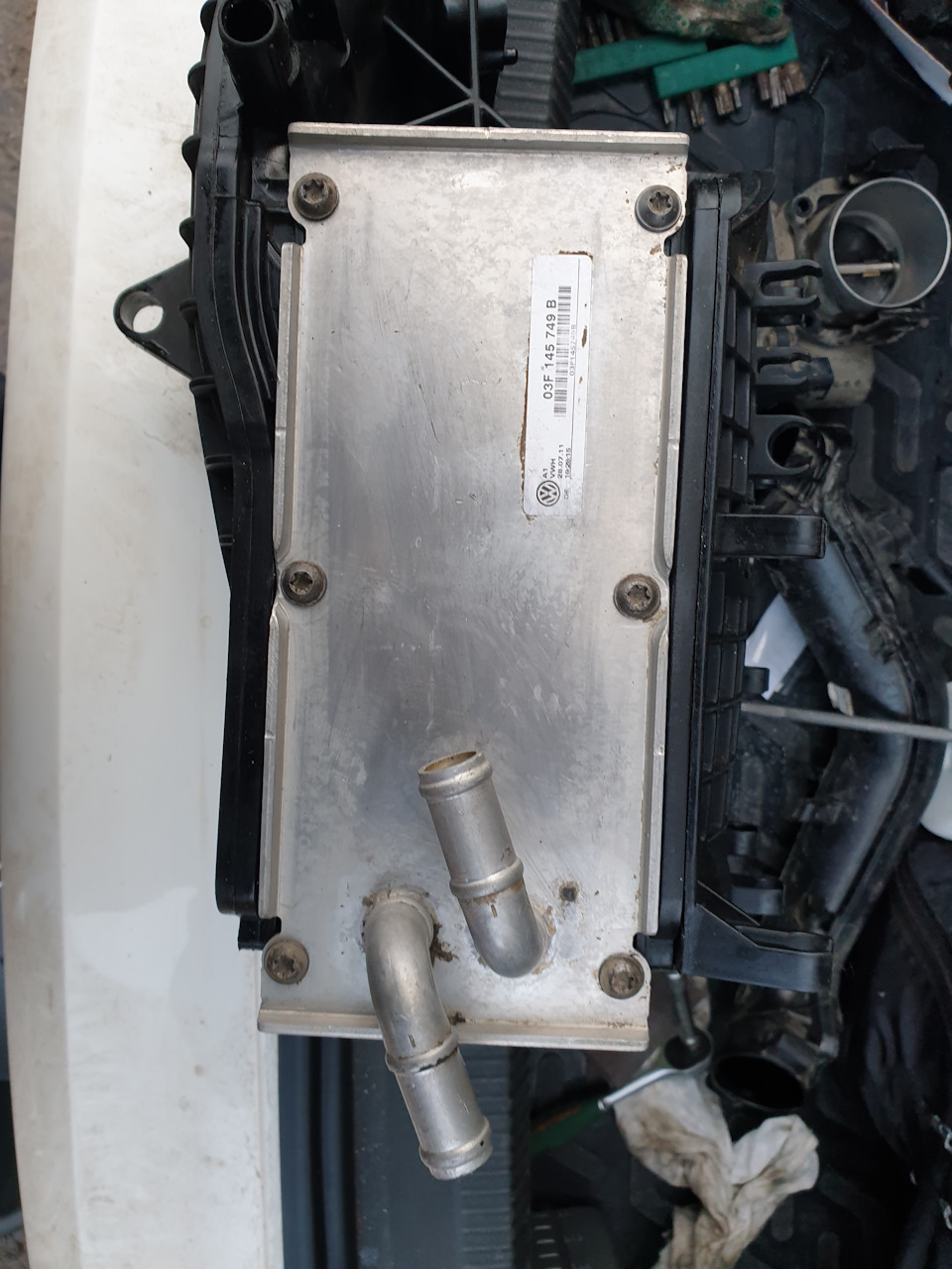 03F145749B Коллектор впускной хетчбэк 5дв VAG | Запчасти на DRIVE2