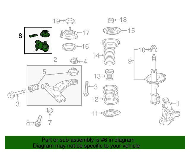 4333019245 Опора шаровая Toyota RAV4 TOYOTA LEXUS | Запчасти на DRIVE2
