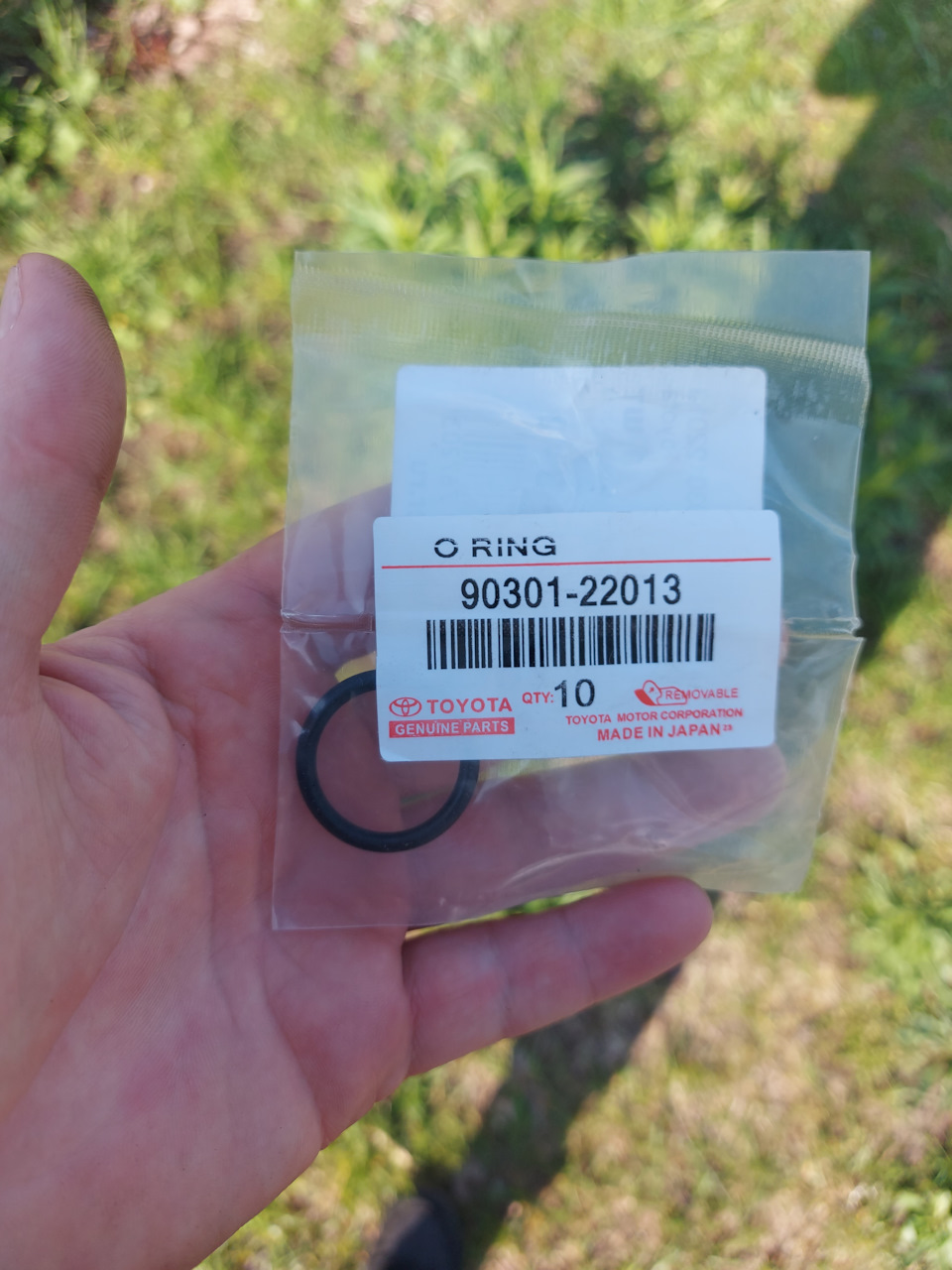 9030122013 Кольцо уплотнительное круглое 22х3.5 (80) TOYOTA LEXUS ...