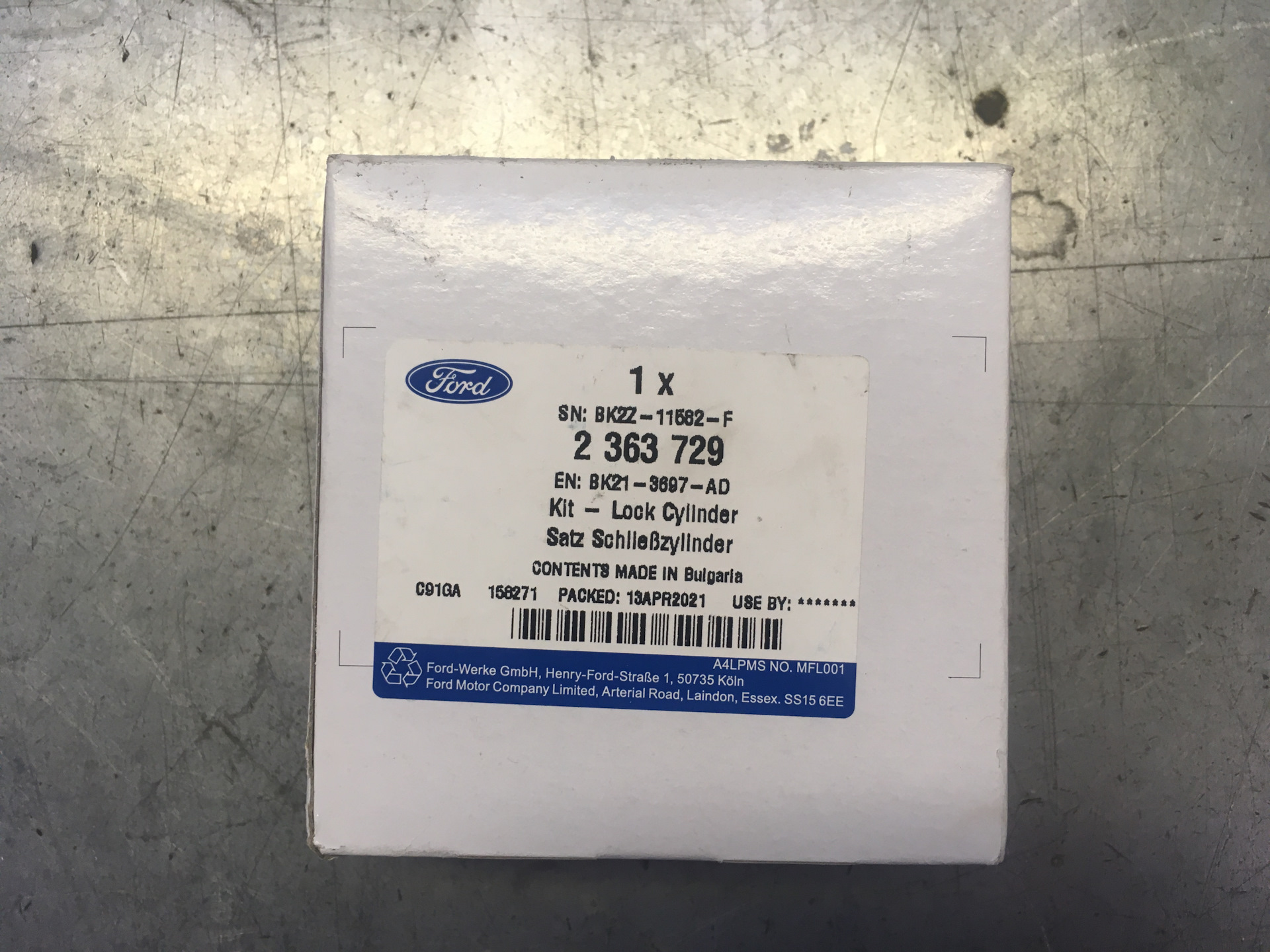 Личинка замка зажигания Ford Transit Custom — DRIVE2