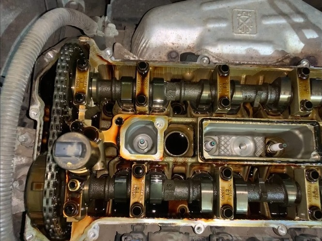 Замена прокладки клапанной крышки + кольца датчика фаз — Mazda 6 (2G ...