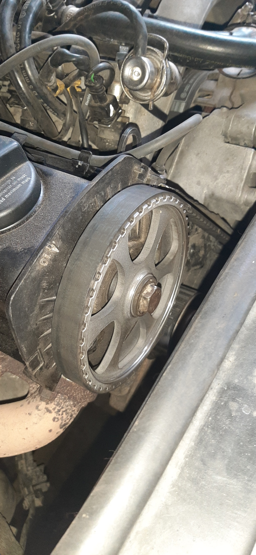 Сегодня решил немного подремонтировать — Audi A4 (B5), 1,6 л, 1995 года ...