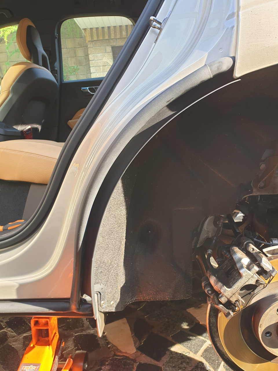 Дополнительные подкрылки — Volvo XC60 (2G), 2 л, 2018 года | аксессуары ...