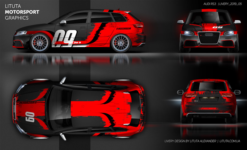 Lituta Motorsport Graphics — 10Second RS3 Project — Audi RS3 (8P), 2,5 ...