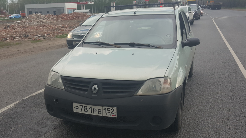 Детали для задних тормозилок — Renault Logan (1G), 1,4 л, 2007 года ...