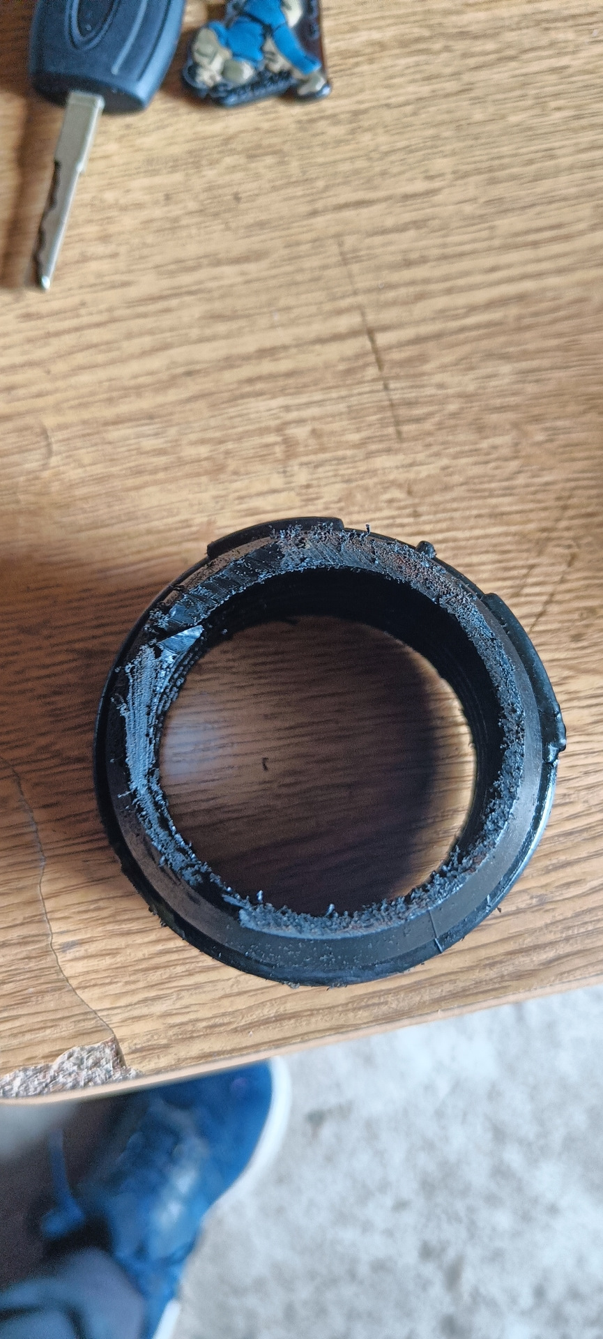 Патрубок интеркуллера — Ford Galaxy (Mk III), 2 л, 2008 года | своими ...