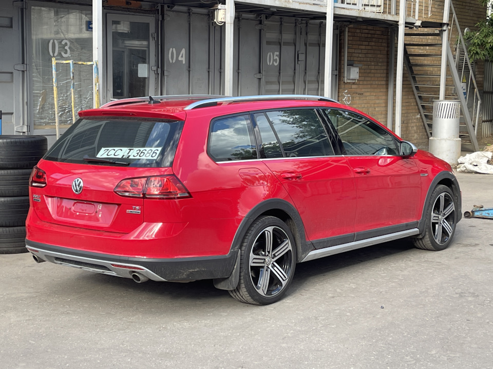 Покупка R18 — Volkswagen Golf Alltrack (Mk7), 1,8 л, 2016 года ...