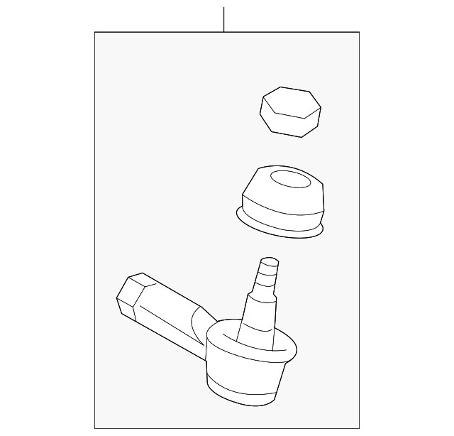 4422A052 Наконечник рулевой тяги Mitsubishi | Запчасти на DRIVE2