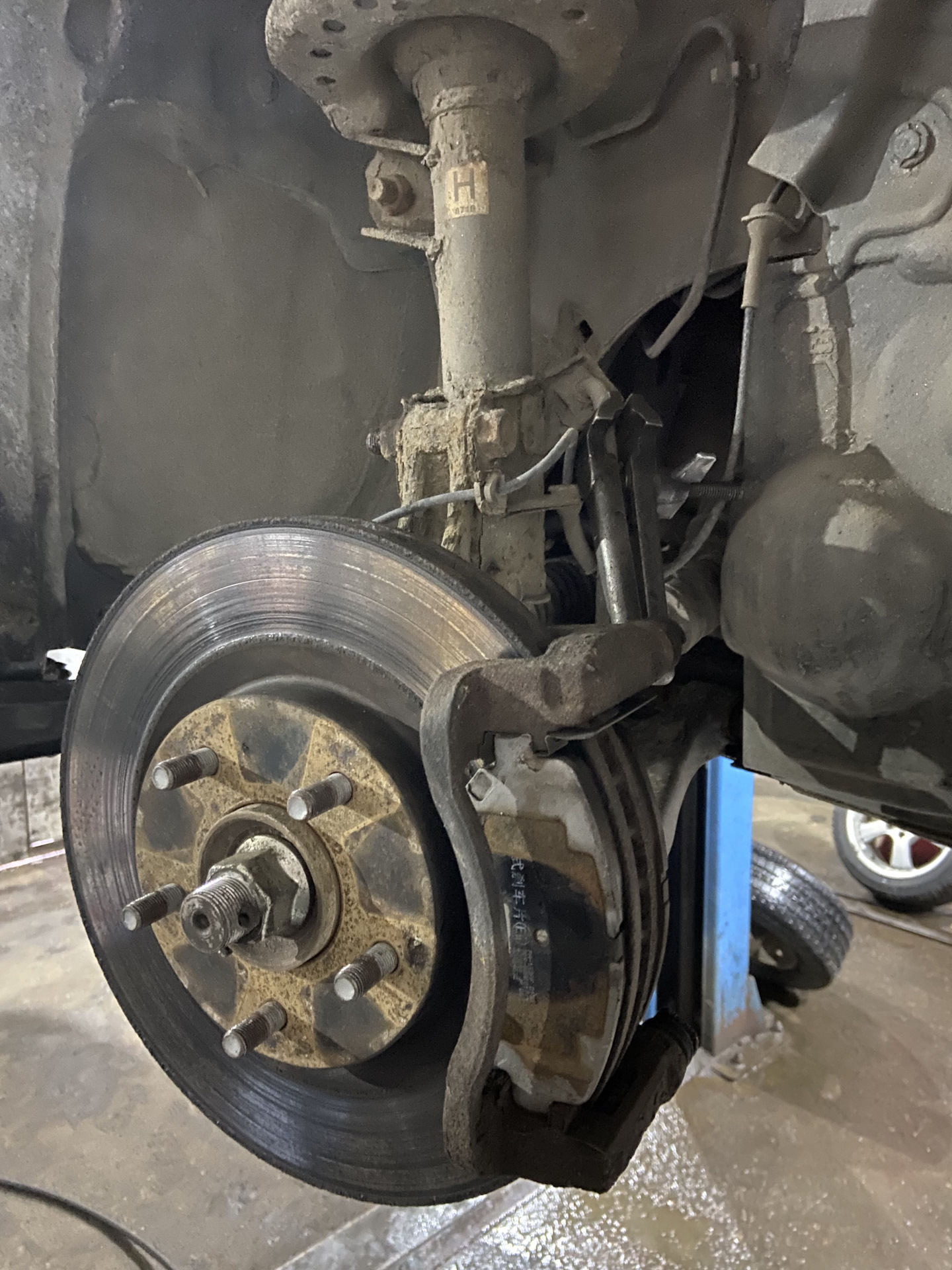 Ремонт передних суппортов Нисан X-Trail T-31 — Nissan X-Trail II (t31 ...