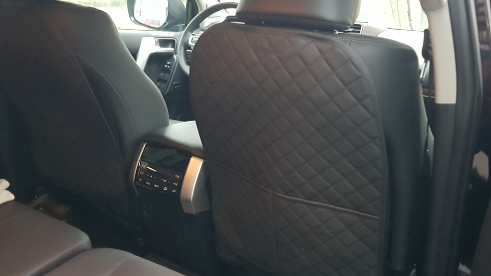 Защита для спинок передних сидений. — Toyota Land Cruiser Prado 150 ...