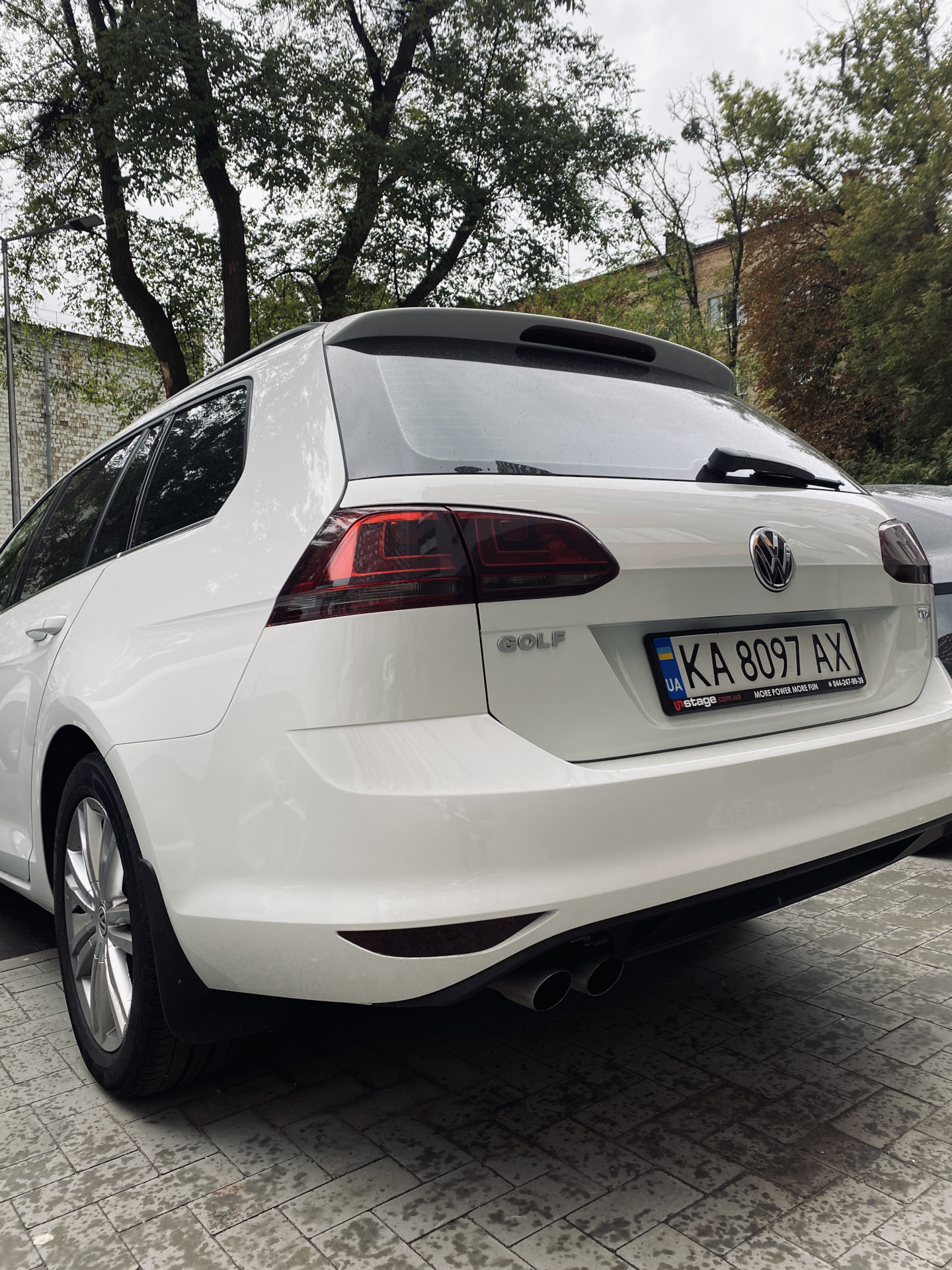 Нужен совет по подкрылкам. — Volkswagen Golf Variant (Mk7), 2 л, 2015 ...