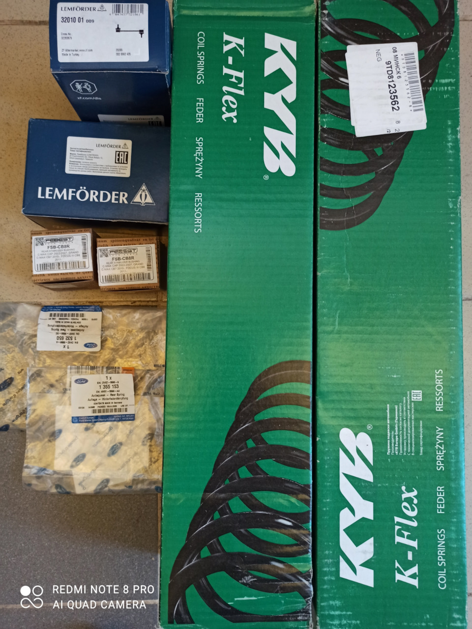 Замена задних пружин и ещё по мелочи — Ford Focus II Sedan, 1,6 л, 2008 ...