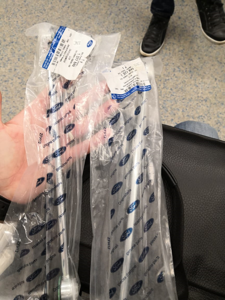 замена амортов, стоек и ступичного подшипника — Ford Mondeo IV, 1,6 л ...