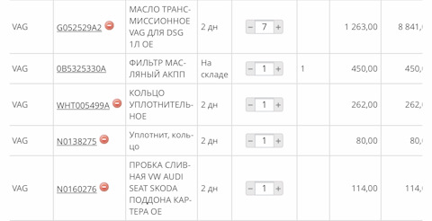 WHT005499A Кольцо VAG | Запчасти на DRIVE2