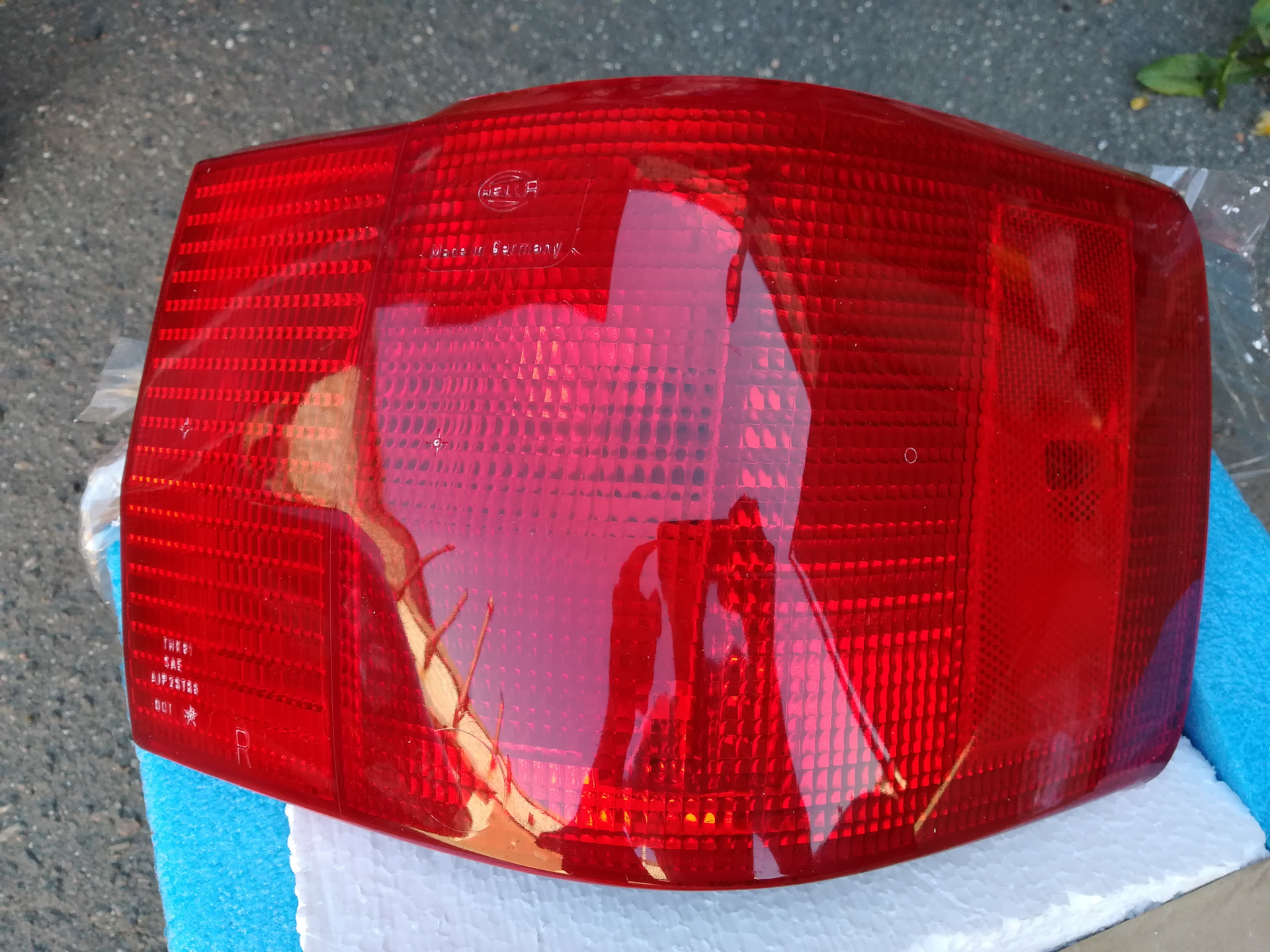 Фонарь Audi 80/90 для рынка США. — Audi 80 (B3), 1,9 л, 1991 года ...