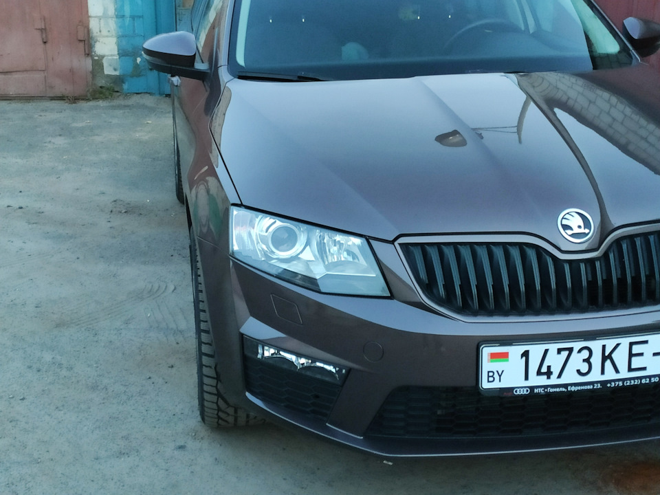 R18 на зиму. Avus-ы на Октавию а7 — Skoda Octavia Combi A7 Mk3, 1,8 л ...