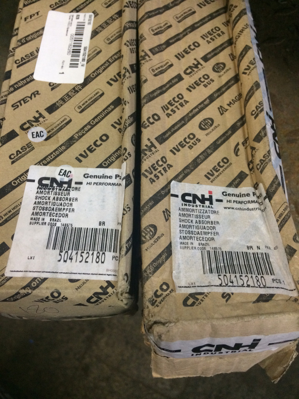 504152180 Амортизатор задний Iveco | Запчасти на DRIVE2