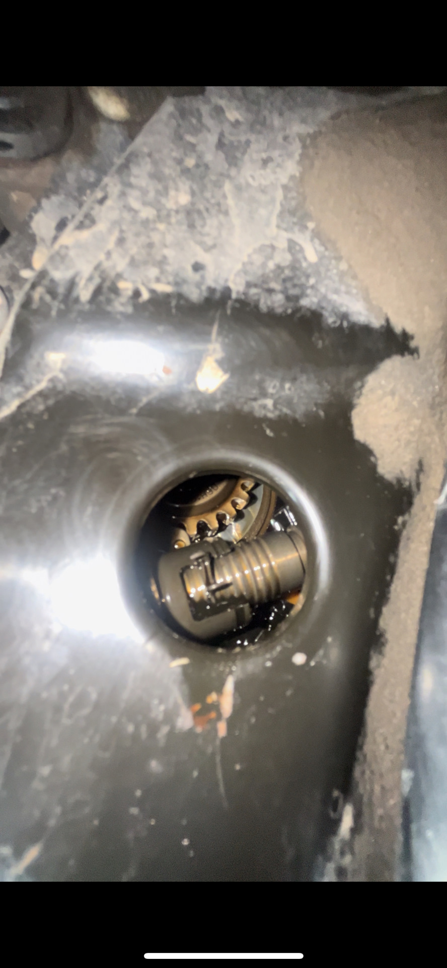 Замена масла и передних колодок — Audi A4 Allroad (B8), 2 л, 2011 года ...