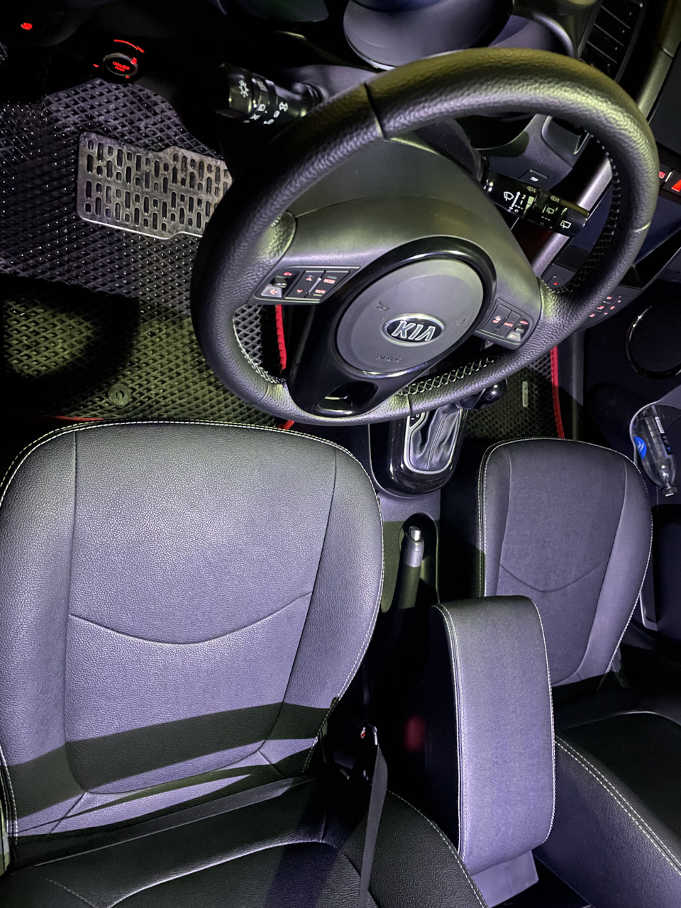 Перетяжка руля Киа соул АМ-рестайлинг — KIA Soul (1G), 1,6 л, 2013 года ...