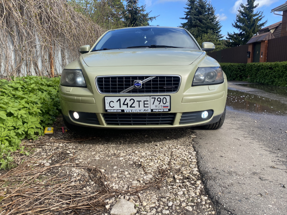Led лампы в птф — Volvo S40 (2G), 2,4 л, 2007 года | своими руками | DRIVE2