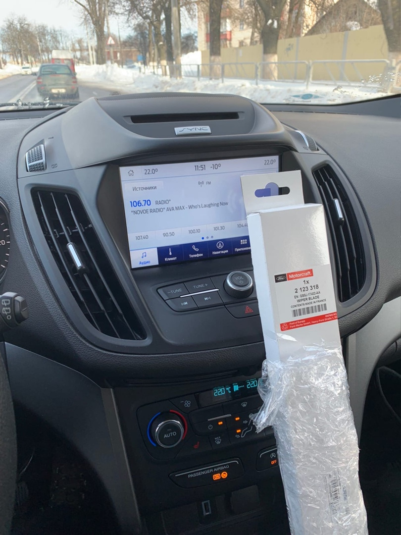 Замена задней щетки Ford Escape — Ford Escape (3G), 1,5 л, 2017 года ...