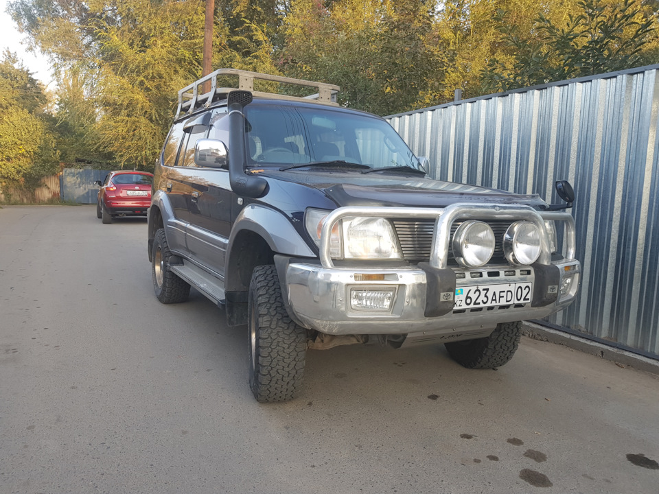Доп.свет IPF 930 хром — Toyota Land Cruiser Prado 90-series, 3,4 л, 1997 года | тюнинг | DRIVE2