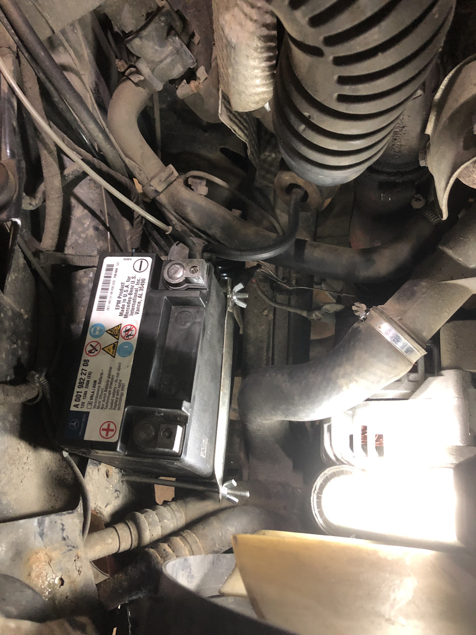 A0019822708 Акб дополнительная 12в 12ач Mercedes | Запчасти на DRIVE2