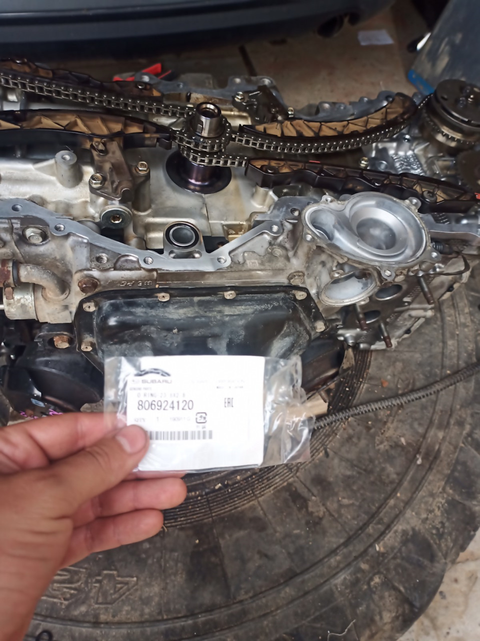 806924120 Кольцо уплотнительное SUBARU | Запчасти на DRIVE2