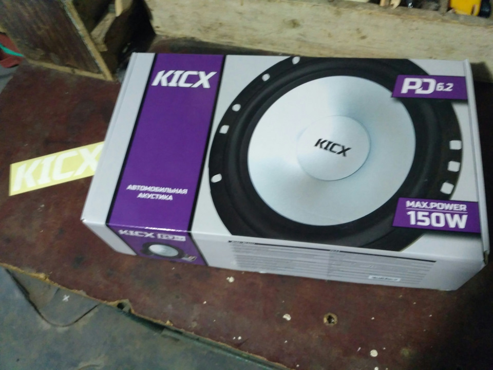 Замена передних динамиков kicx pd 6.2 + вибро-шумоизоляция передних дверей — Peugeot 206, 1,4 л ...