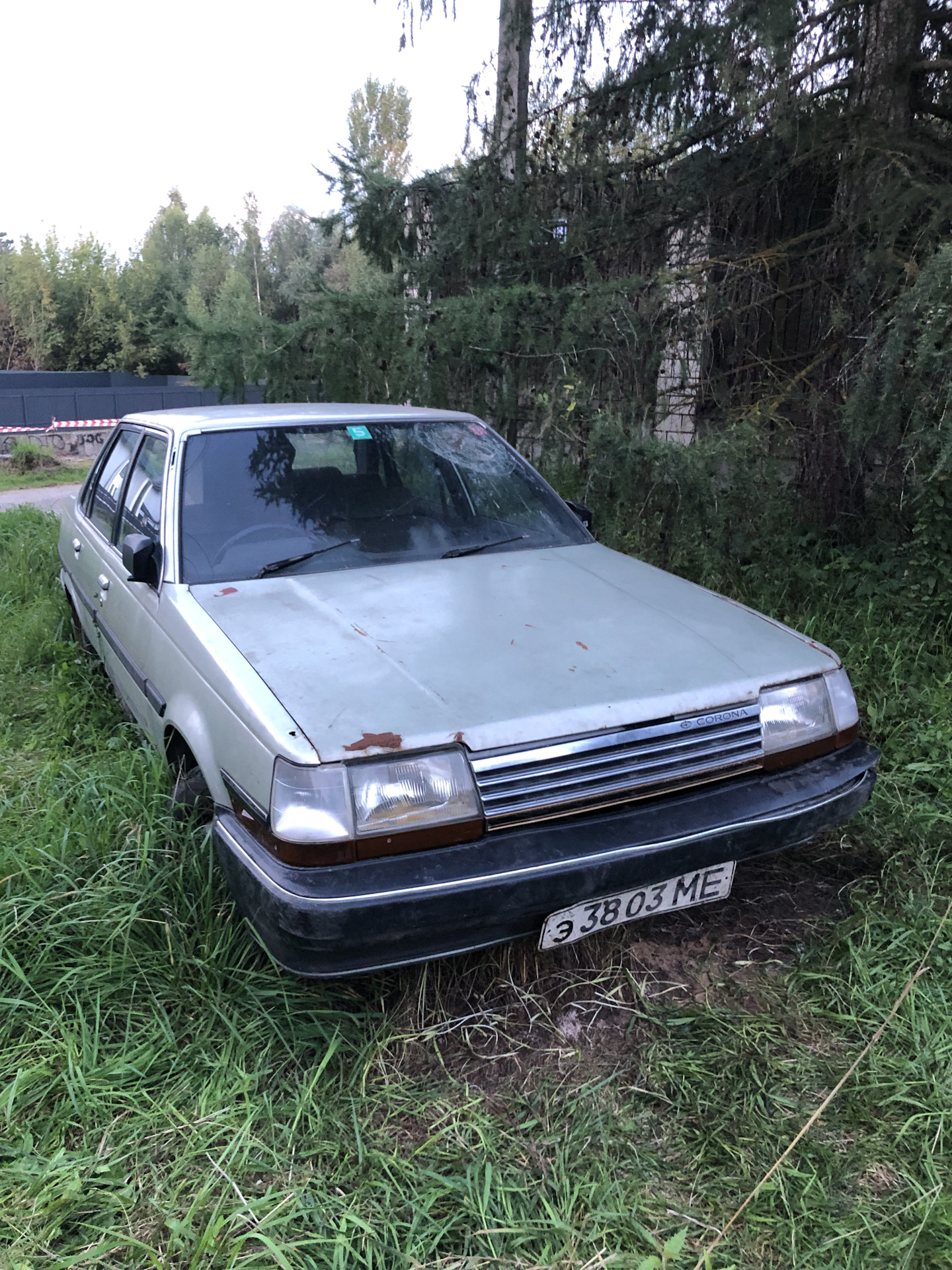 Подсобрал перед — Toyota Corona (T150/160), 1,5 л, 1986 года | своими ...